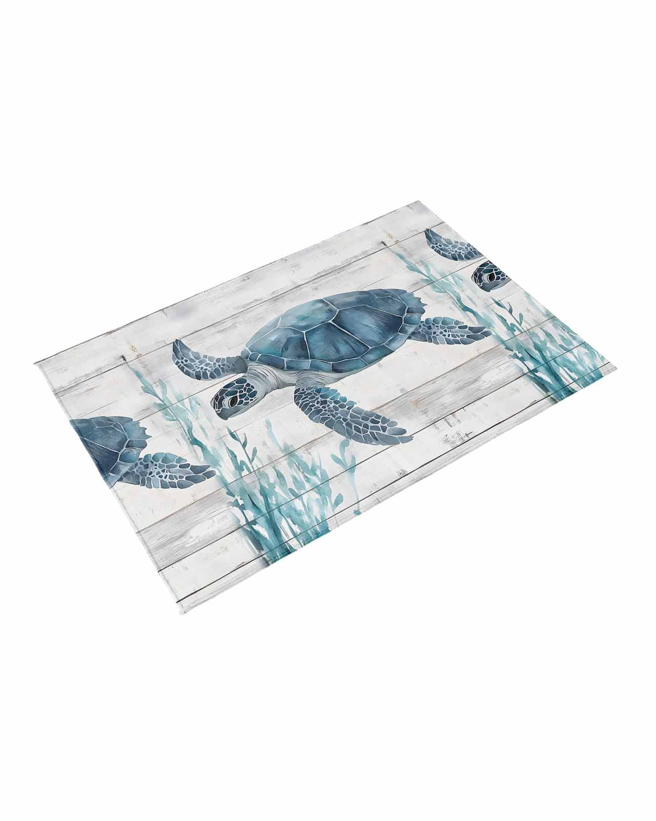 Outdoor Rug 6x9 Feet, Ocean Sea Turtle Carpet Runner for Party ...