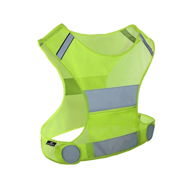 Outdoor Running Reflective Vest Cycling Vest Lightweight Safety Fishing ...