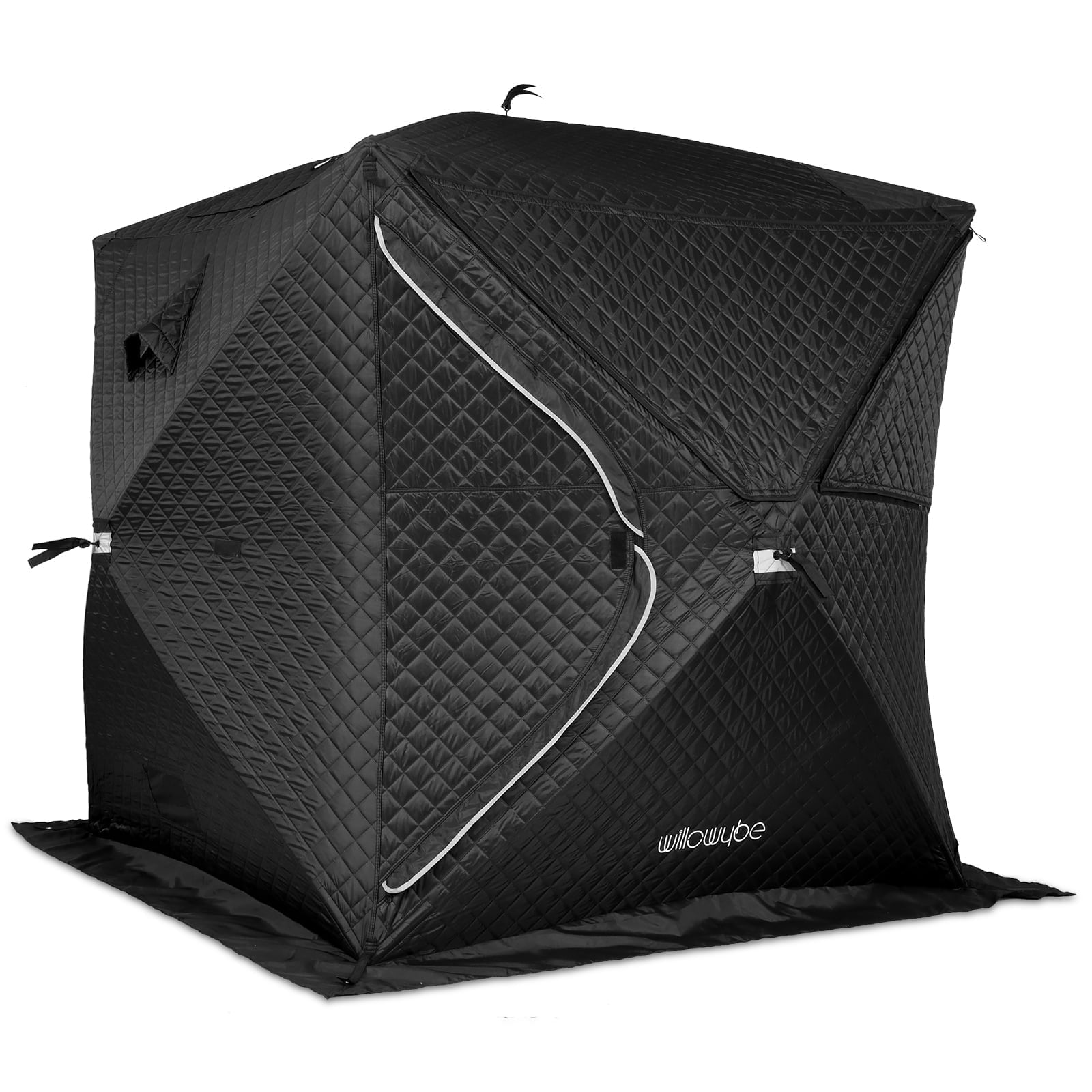 Outdoor Sauna Tent Pro - 4-Person, All-Weather, Insulated, Solid ...