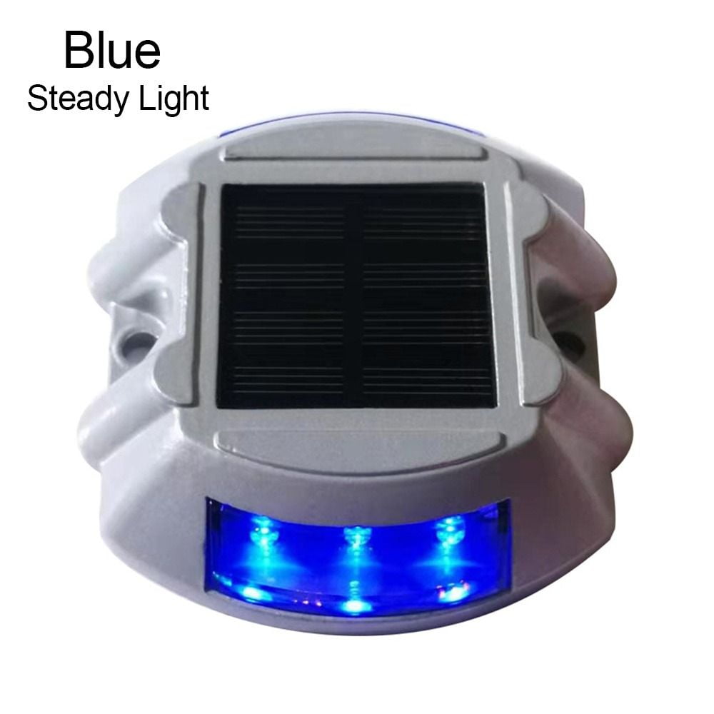 Outdoor Saving Energy for Dock Pathway Driveway Garden Lamp 6 LED Solar ...