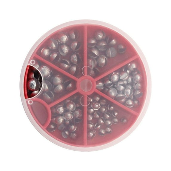 Kyusrd 100 Fishing-Egg Bullet Rig Sinkers Angling Lead Weight Split ...