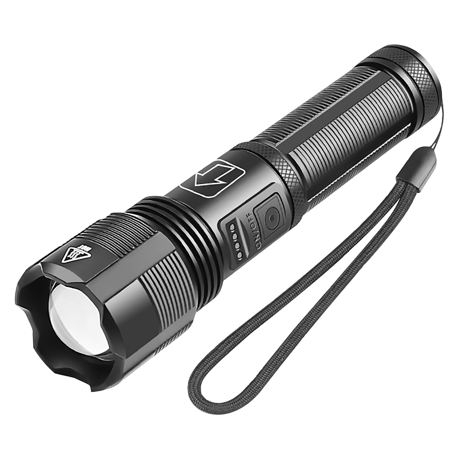 Kyusrd XHP50 Flashlight Power Display USB Charging Strong Light ...