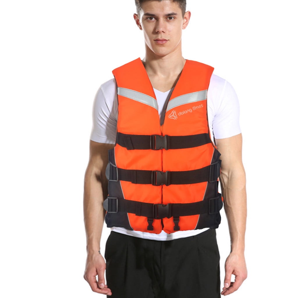 Kyusrd Adults Life Jacket Aid Vest Kayak Ski Buoyancy Fishing ...