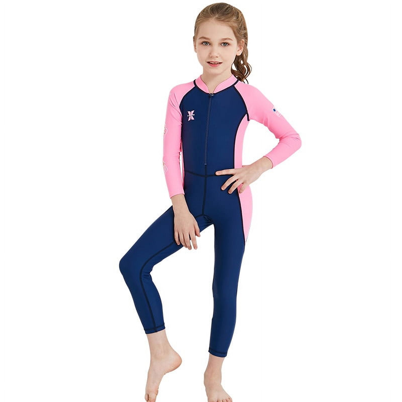 Kyusrd Children's Sunscreen Diving Suit Long Sleeve One-piece ...