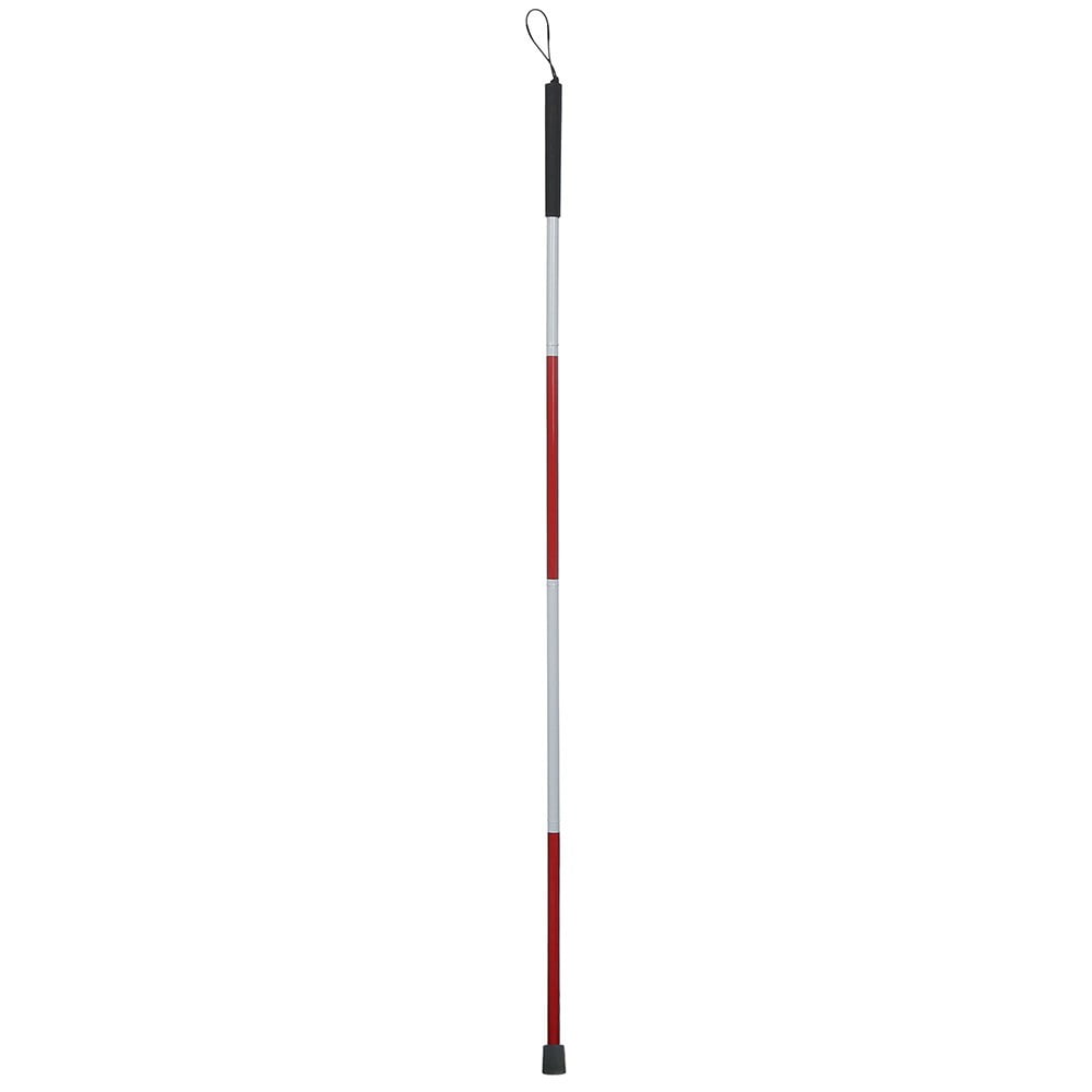 Kyusrd Folding Blind Stick 4 Sections Folding Blind Guide Cane Aluminum ...