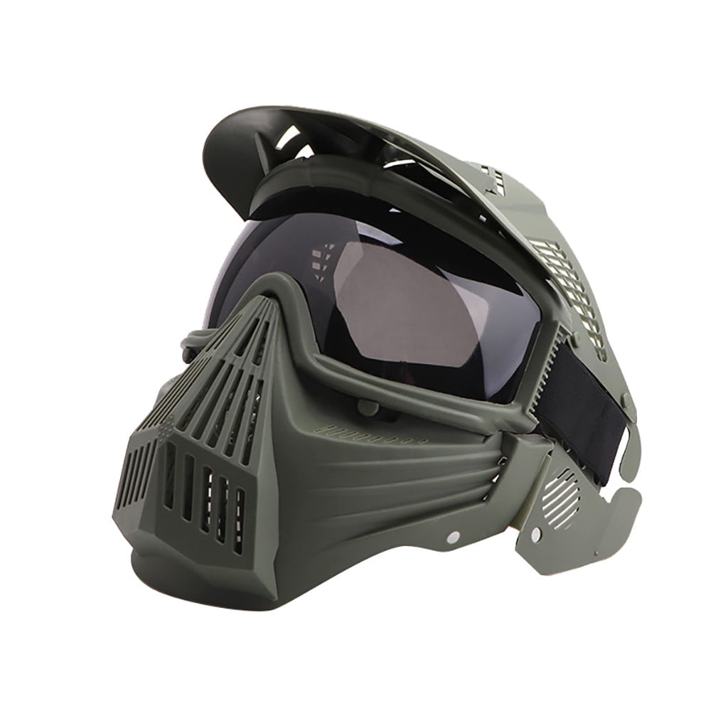 Outdoor Savings Project Clearance! Kyusrd Full Face Combat Protection ...