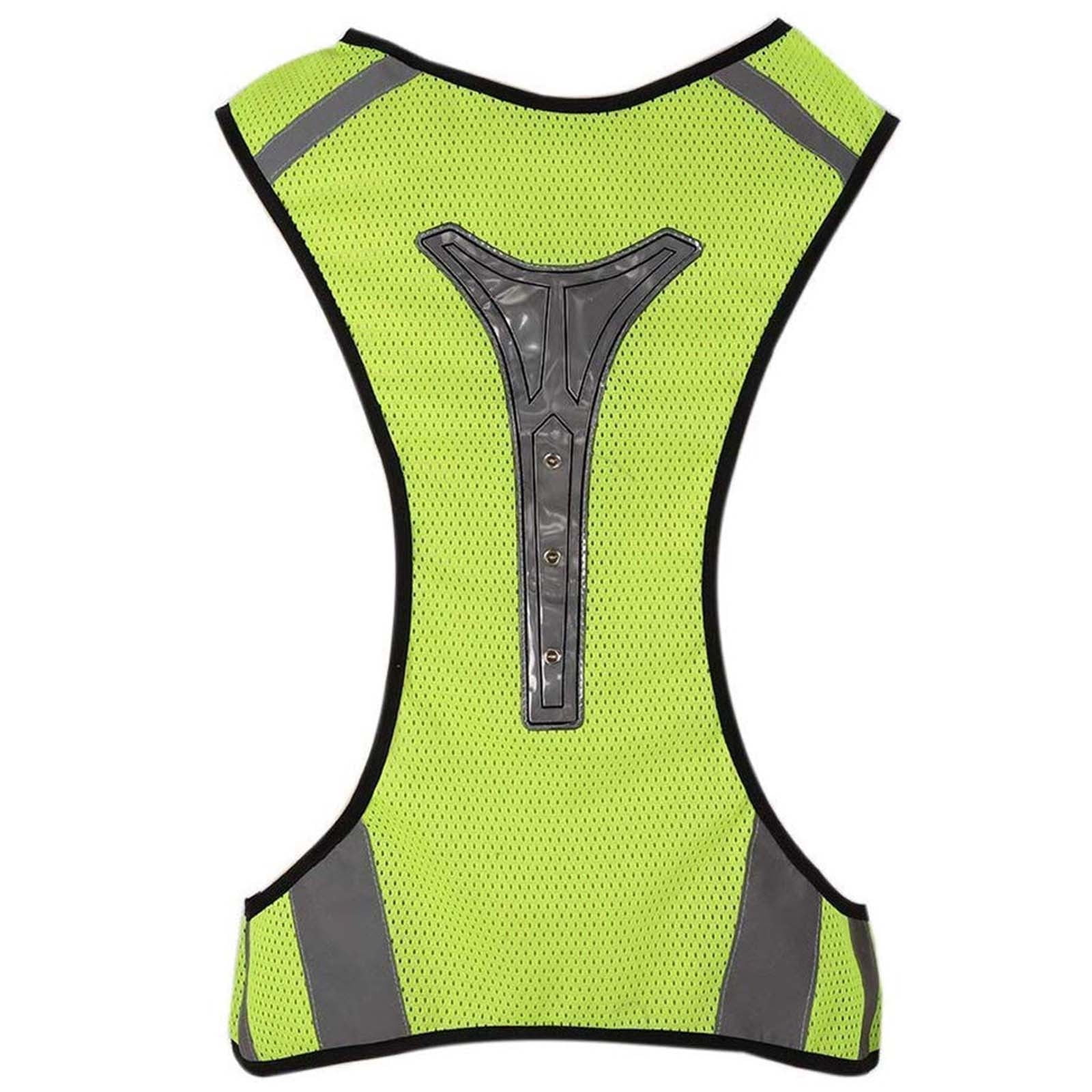 Kyusrd LED High Visibility Running Reflective Vest Security Equipment ...
