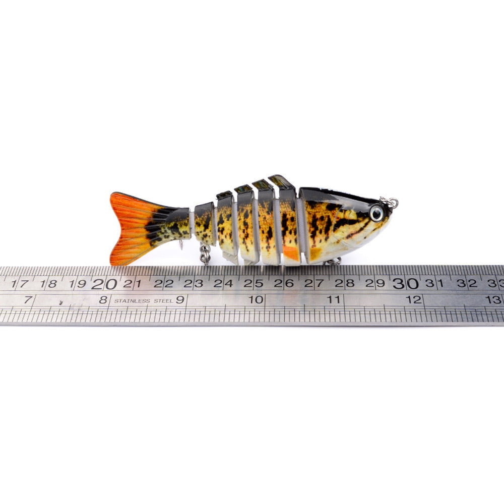 Kyusrd Luya Lures 15.5 Plastic Hard Lures 7 Knots Multi-segmented ...