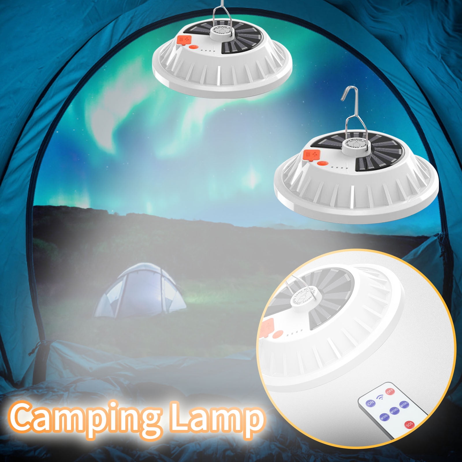 Kyusrd Outdoor Camping Rechargeable LED Household Power Outage ...