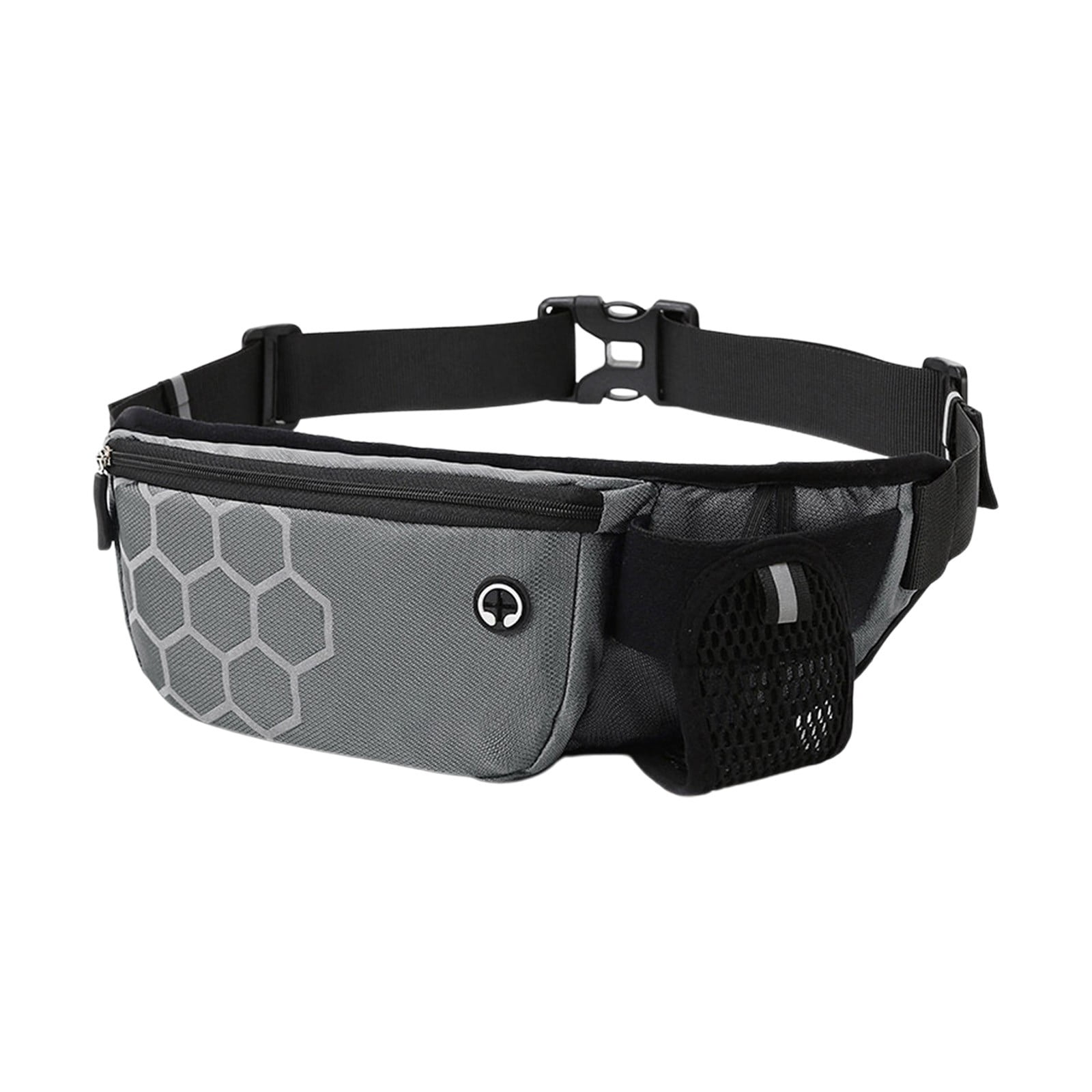 Kyusrd Unisex Multi-functional Water Bottle Waist Pack Waterproof Close ...