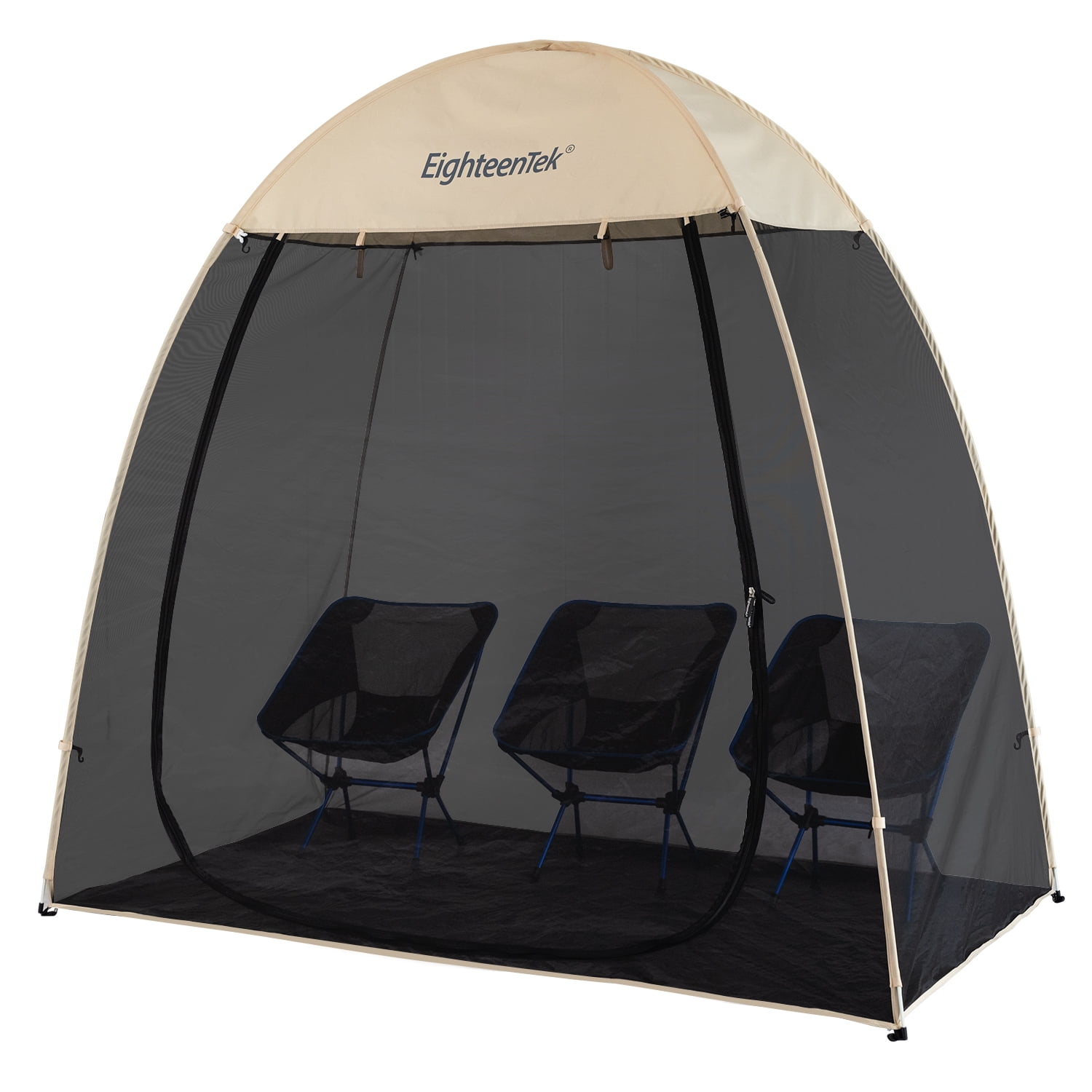 6x6Ft Pop-Up Canopy Screen House Tent - Lightweight Outdoor Screen Room ...