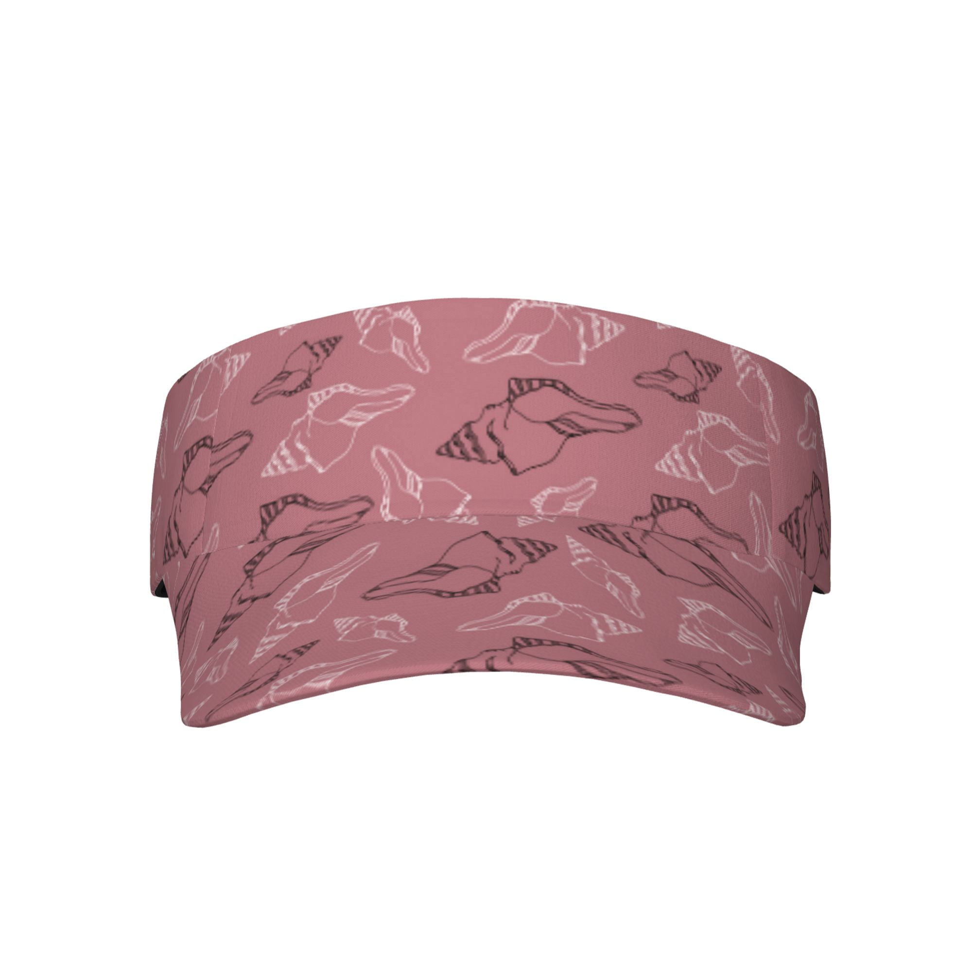Outdoor Seabed shell background Sun Visor Hats for Women Men Adjustable ...