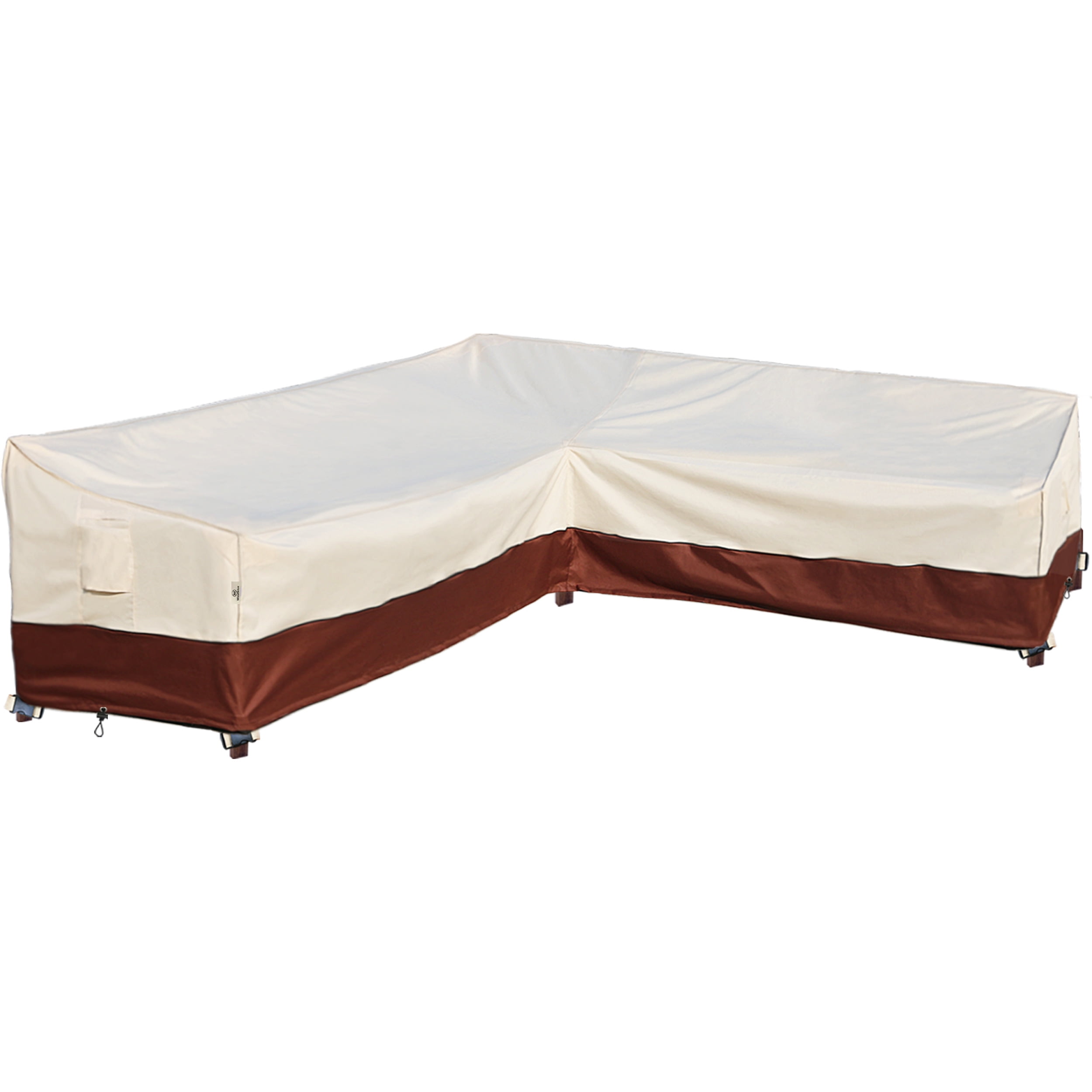 Outdoor Sectional Cover L-Shaped Garden Patio Furniture Covers ...