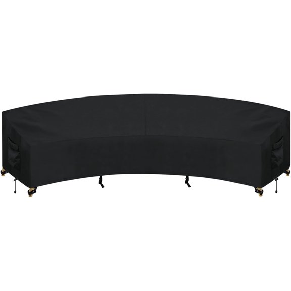 Curved Outdoor Sofa Cover