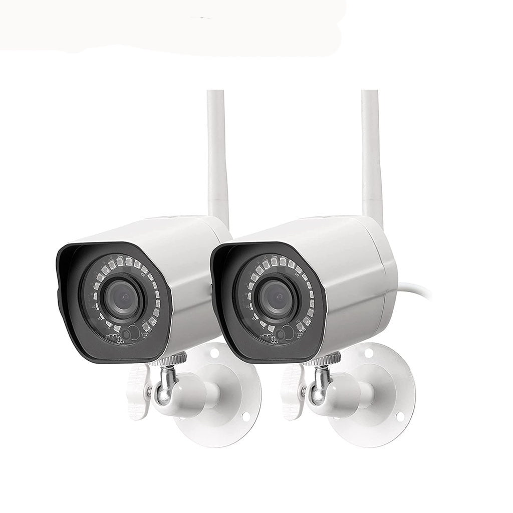Outdoor Security Camera Wireless (2 Pack), 1080p Full HD Home Security ...