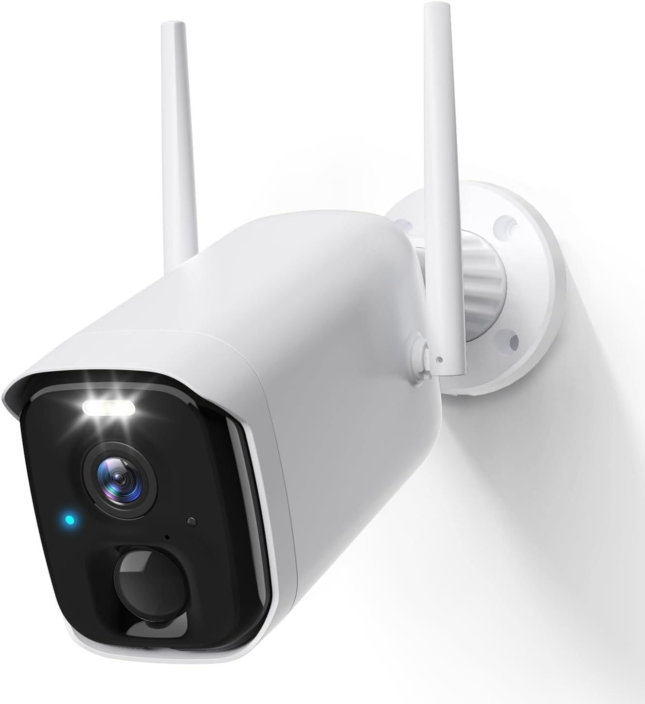 Outdoor Security Camera Wireless,2K/4MP HD with Spotlight,Rechargeable ...