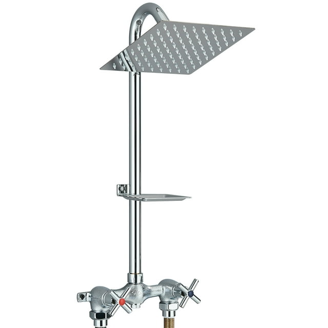 Outdoor Shower Kit with Adjustable Slide Bar,Outdoor Shower Fixture ...