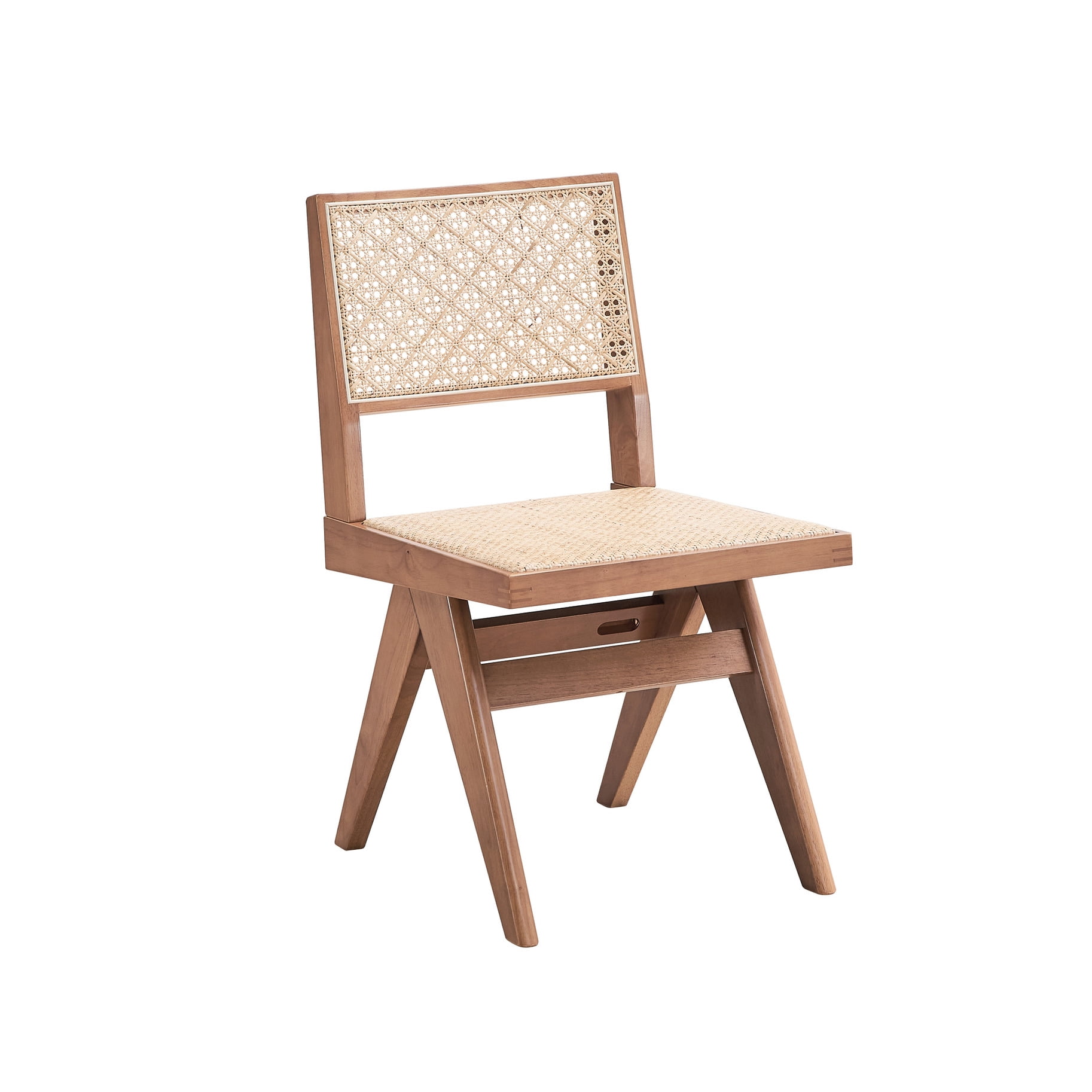Outdoor Side Chair Set of 2 | Natural Finish | Harmonious with Color ...