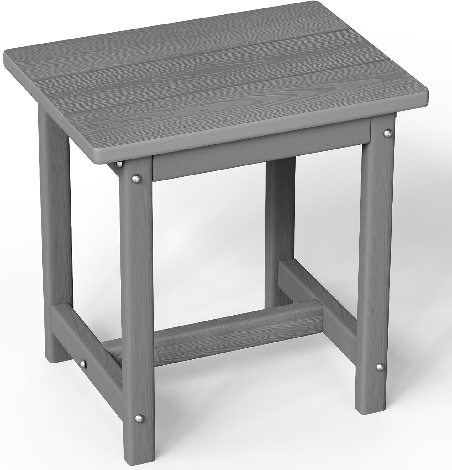 Outdoor Side Table – 17" Adirondack Side Table,Sturdy Small Outdoor ...