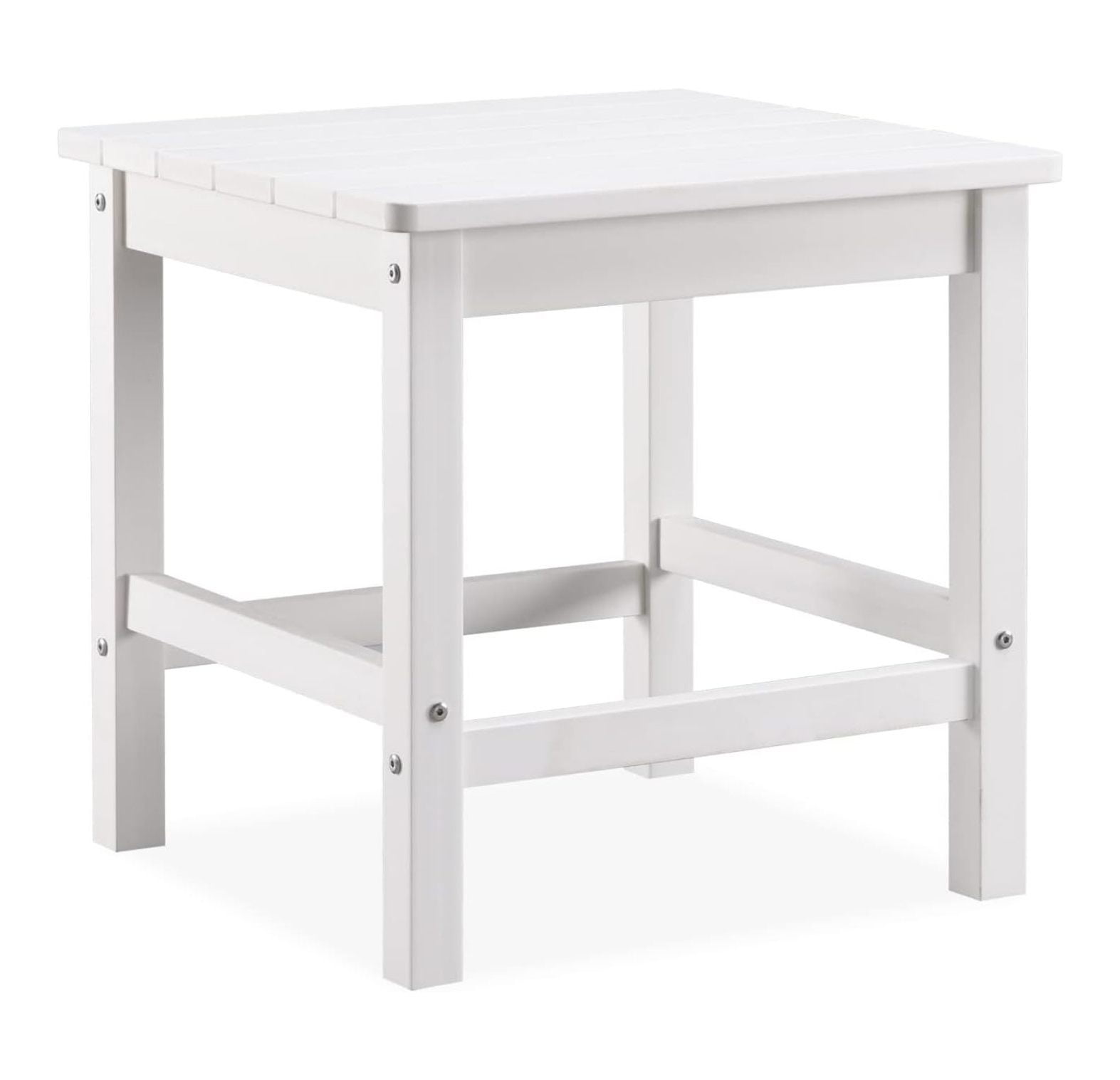 Outdoor Side Table, 19.68" Adirondack Patio Table, Weather Resistant ...