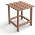 Outdoor Side Table, Adirondack Square Patio Table, Easy Maintenance ...