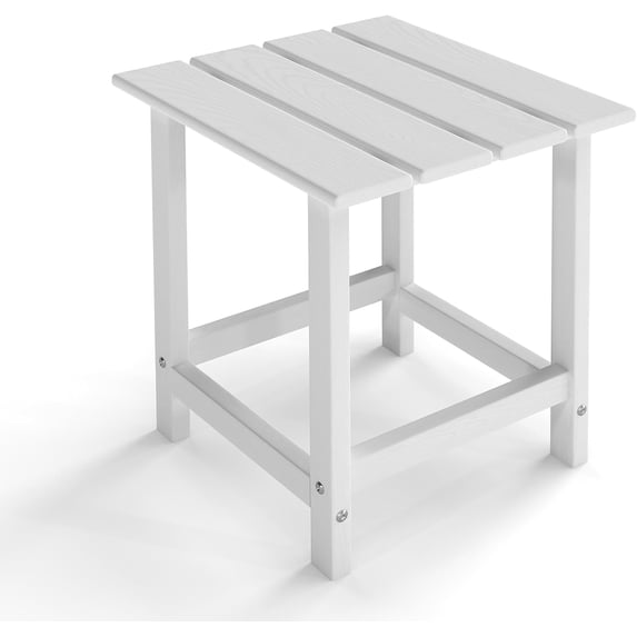 Outdoor Side Table, Adirondack Square Patio Table, Easy Maintenance ...