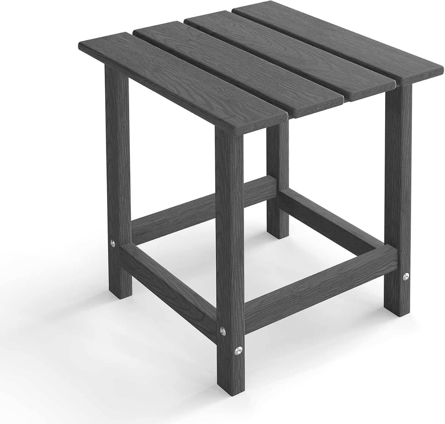 Outdoor Side Table, Adirondack Square Patio Table, Easy Maintenance ...