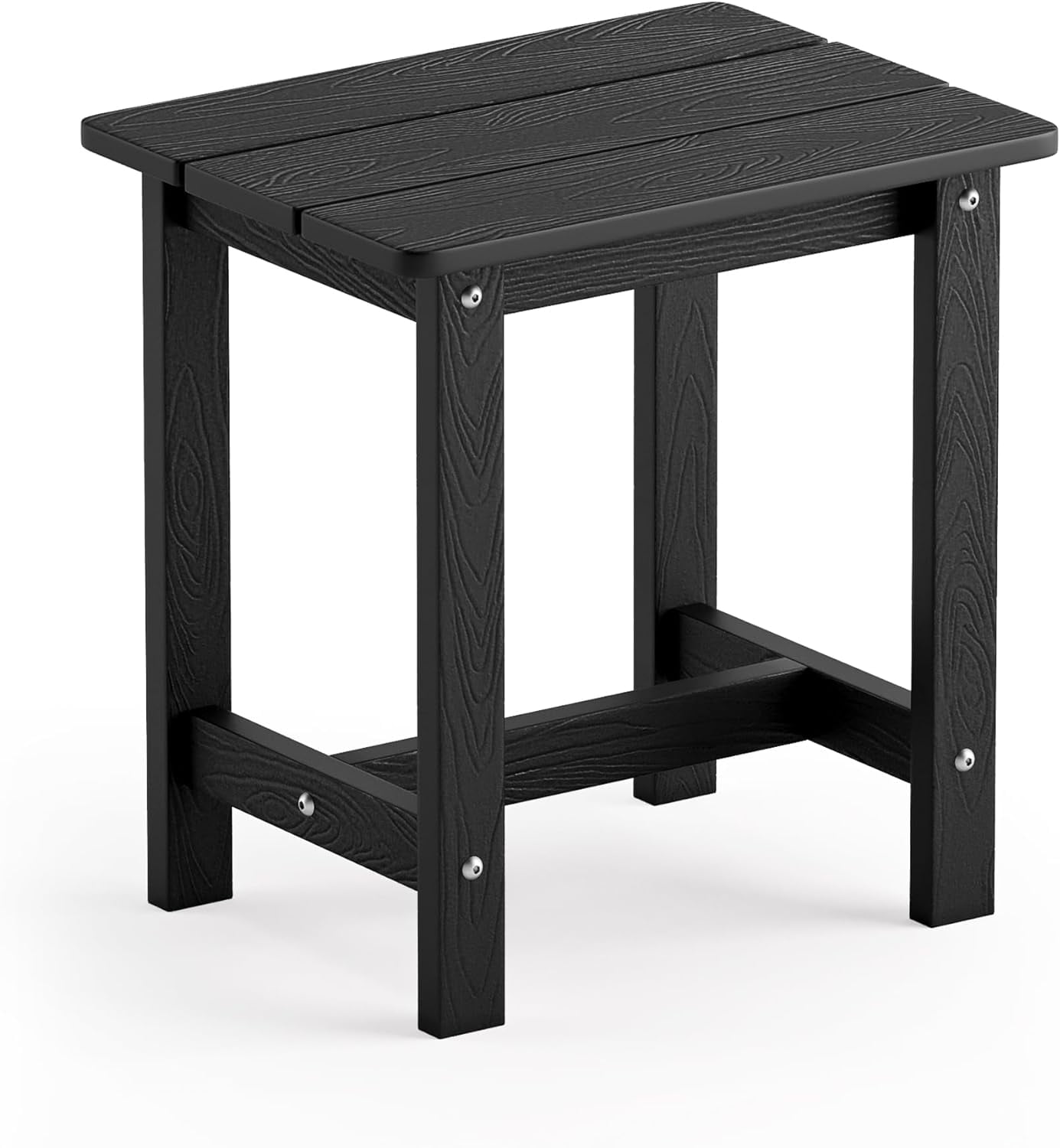 Outdoor Side Table, HDPS Small Outdoor Adirondack Side Tables, Outside ...