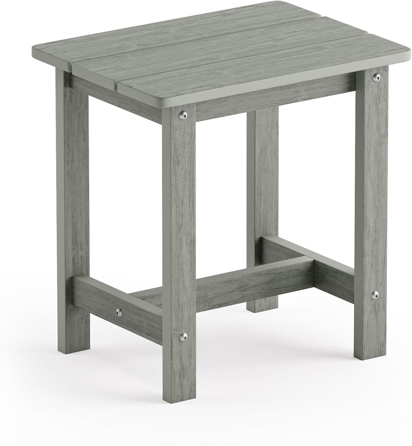 Outdoor Side Table, HDPS Small Outdoor Table, Rectangle Adirondack Side ...