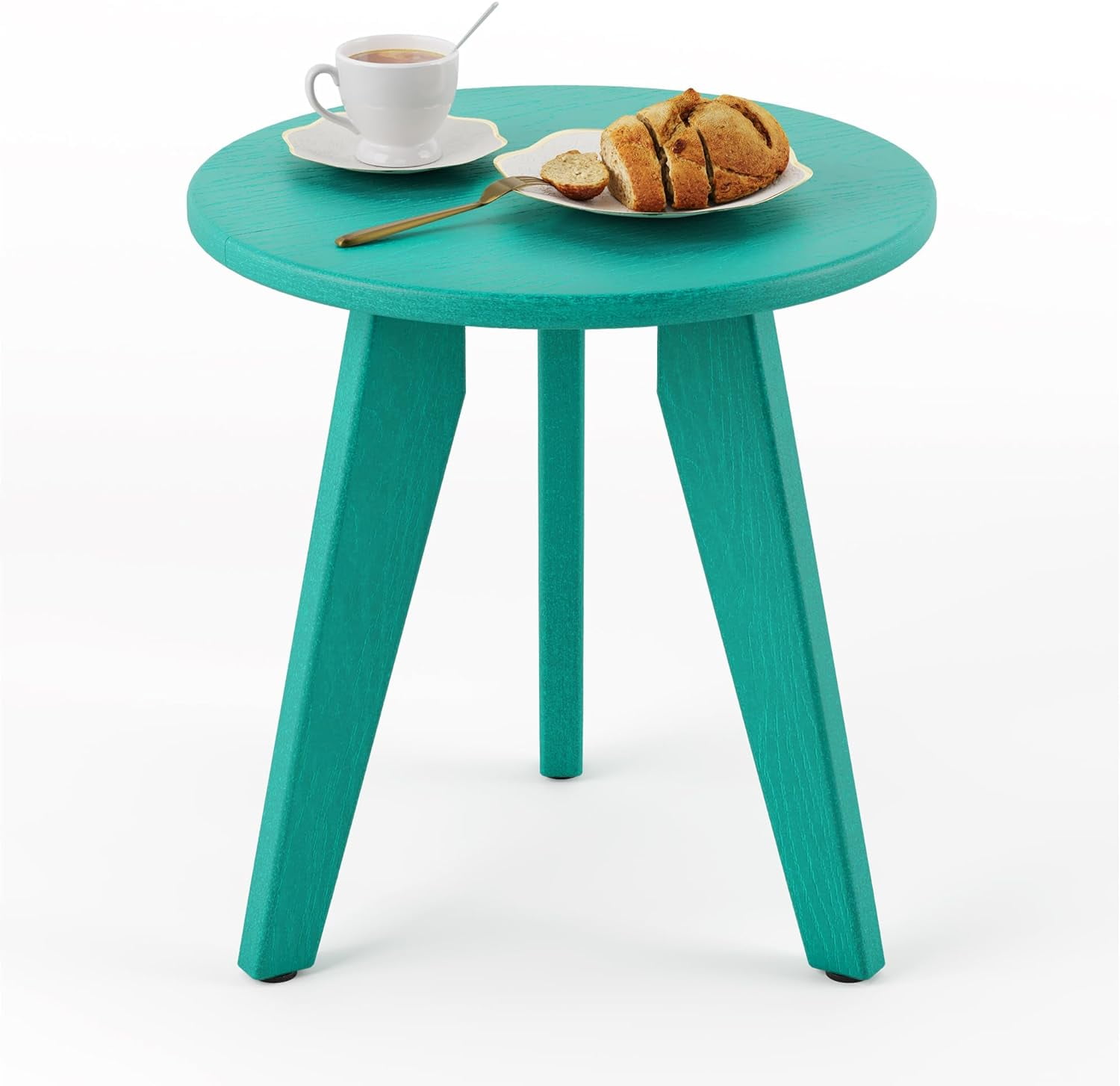 Outdoor Side Table, Outdoor Table, Small Round Side Table Weather ...