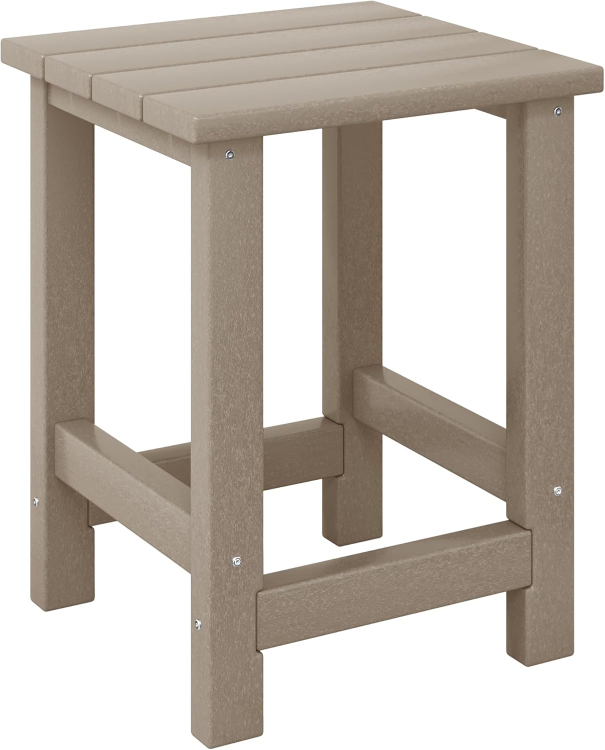 Outdoor Side Table, Small Patio Square Table, Porch End Table for ...