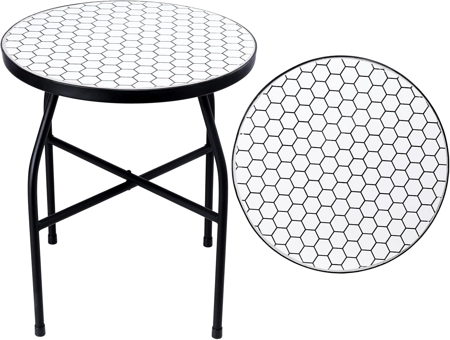 Outdoor Side Table - Small Patio Table Coffee Outside Accent Tables ...