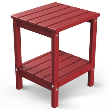 WestinTrends Ashore Oversized Outdoor Side Table, 18 Inch All Weather ...