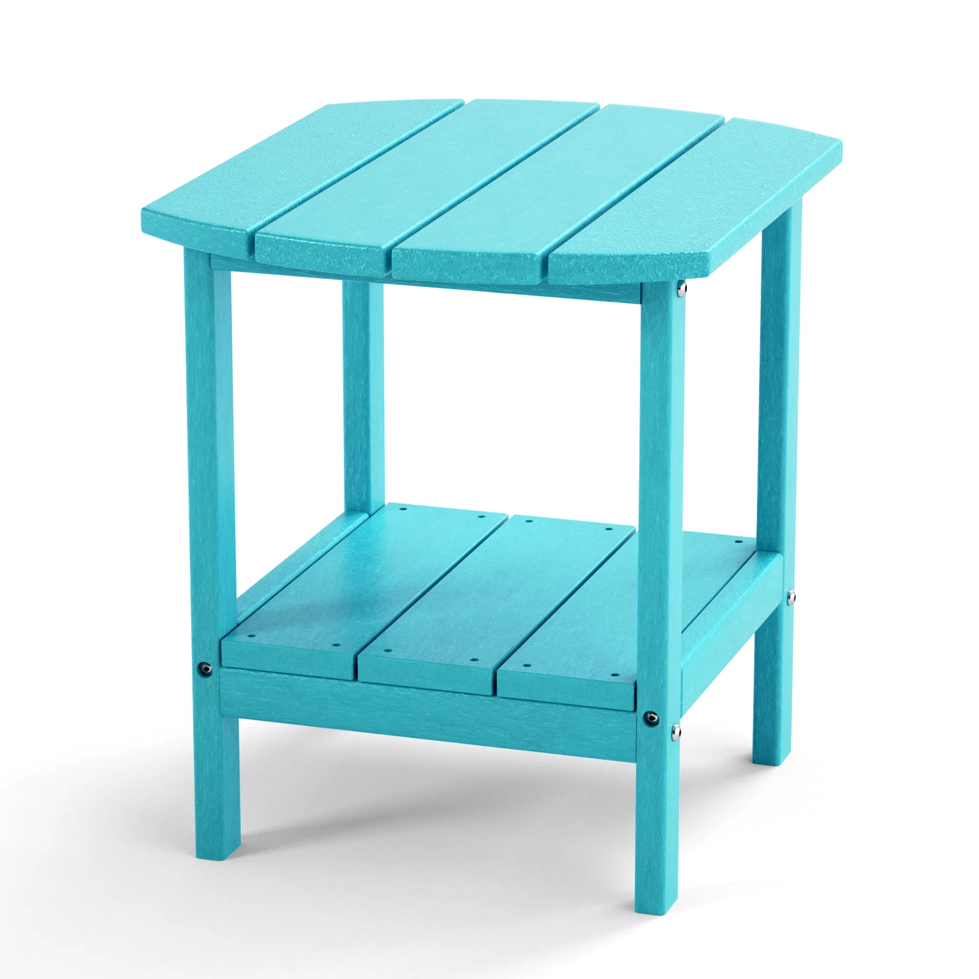 Outdoor Side Table for Adirondack Chairs; All-Weather Resistant ...