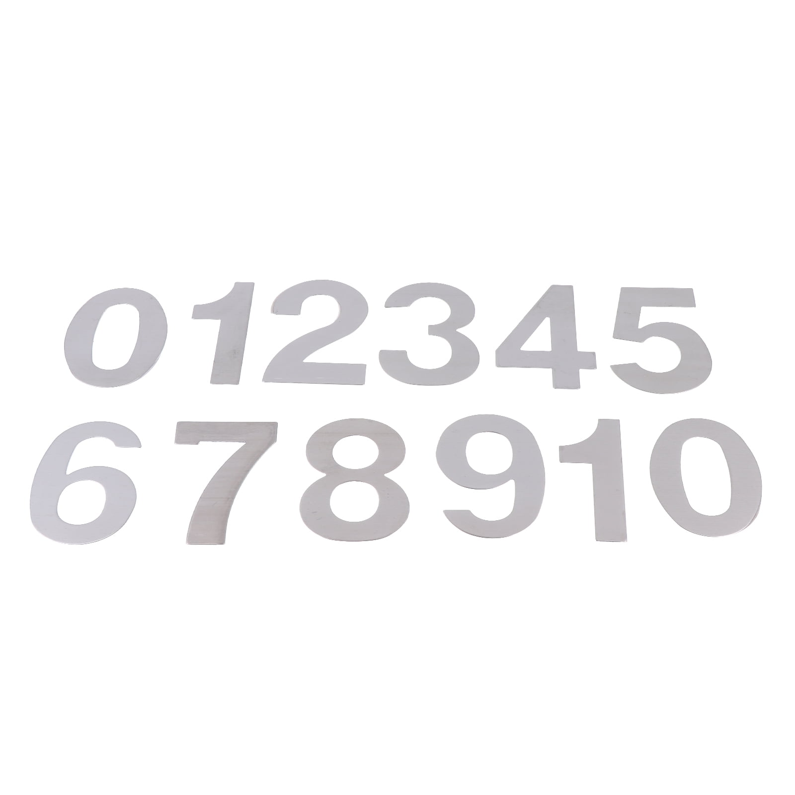 Outdoor Sign Front Signs Mailbox Number Plate Self Numbers Stickers ...