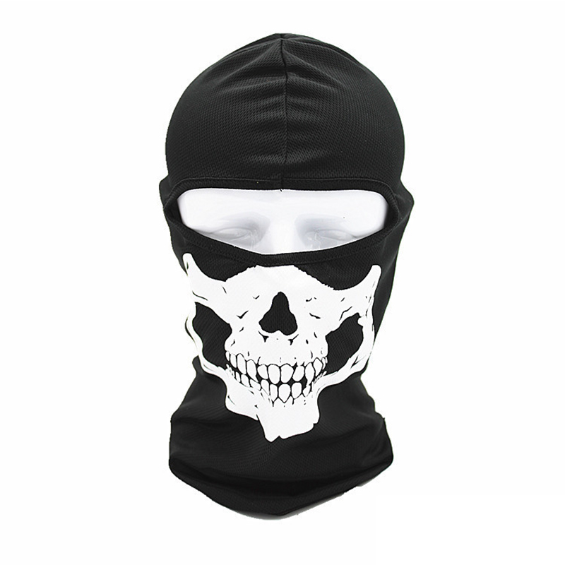 Outdoor Skull Call Of Duty Tactical Mask Halloween Headgear Mask ...