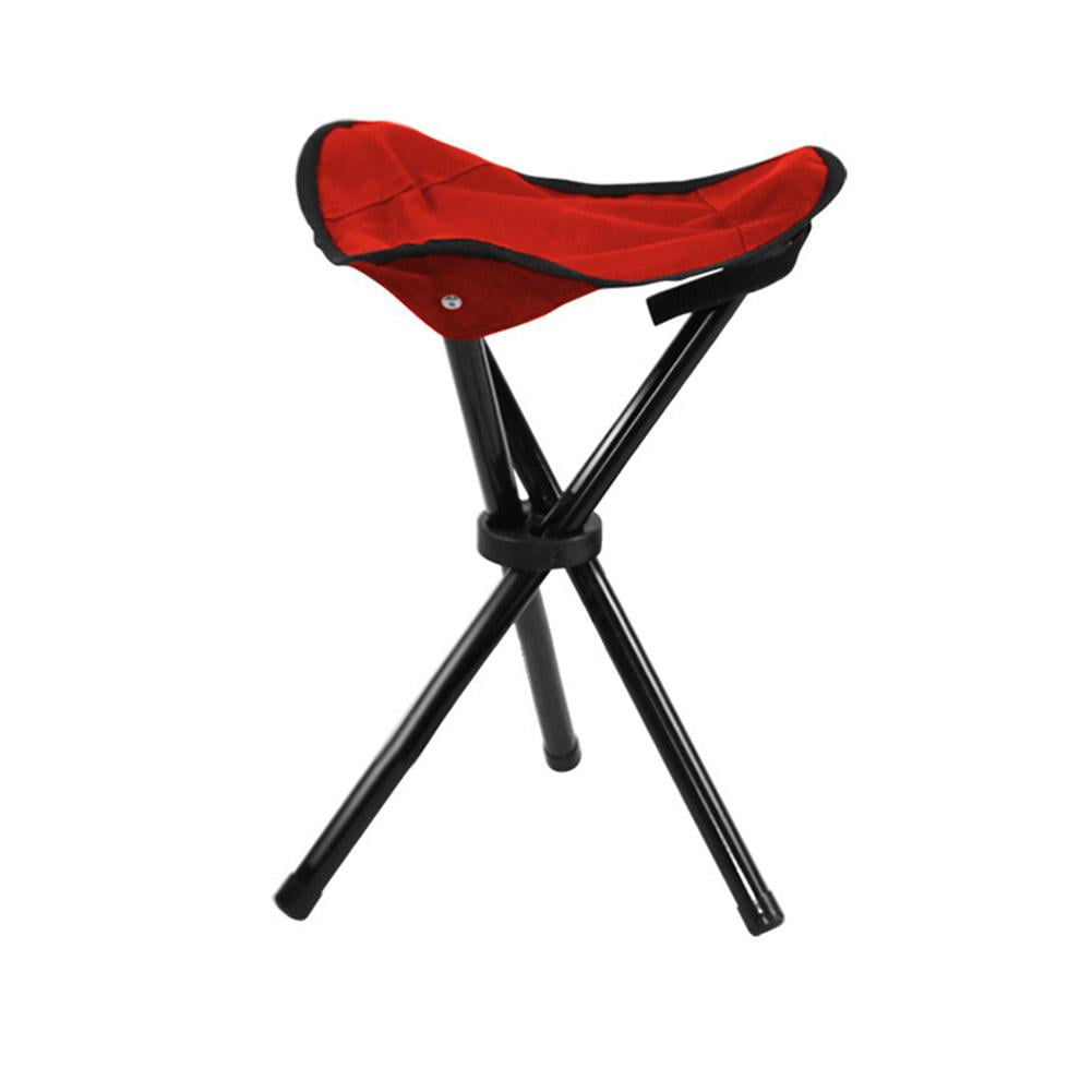 Outdoor Small Folding Triangular Stool Fishing Chairs Camping ...