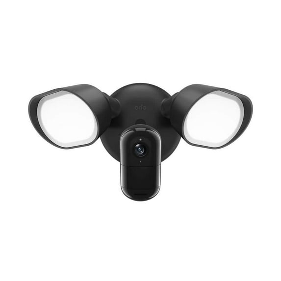 Outdoor Smart Hardwired Floodlight 2K HDR Security Camera with 160 ...