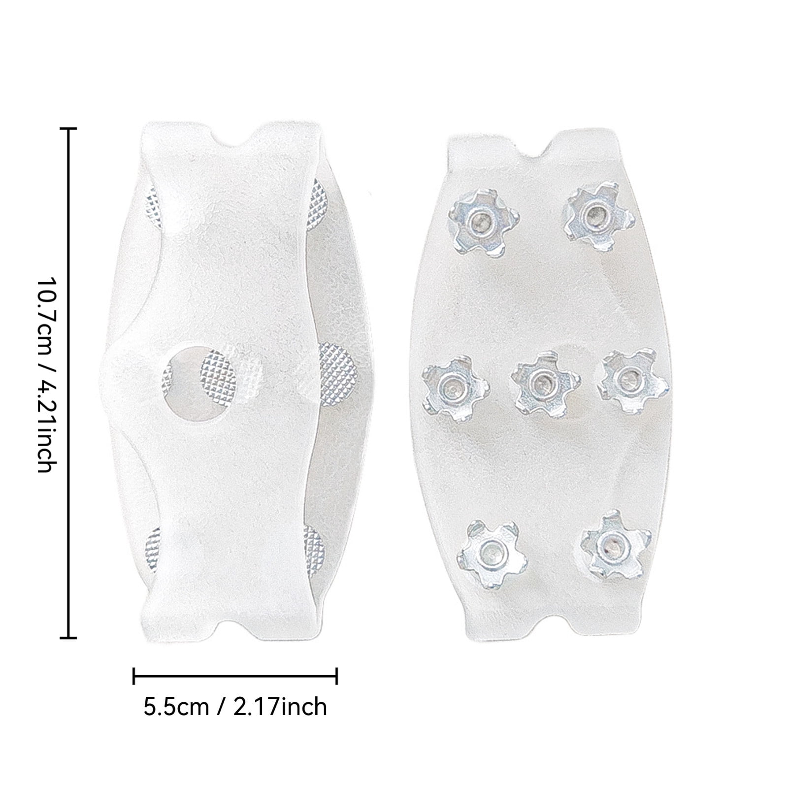 Outdoor Snow Crampons for Elderly – Anti-Slip Ice & Snow Shoe Cover ...