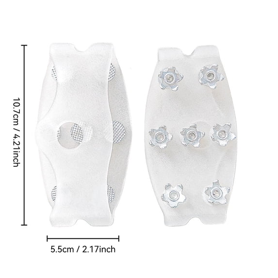 Outdoor Snow Crampons for Elderly – Anti-Slip Ice & Snow Shoe Cover ...