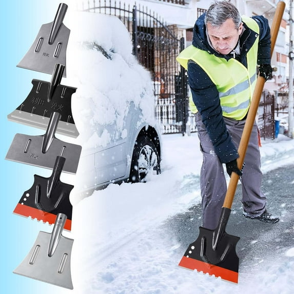 Outdoor Snow Shovel Head Metal Ice Breaking Tool | Heavy Duty Snow ...