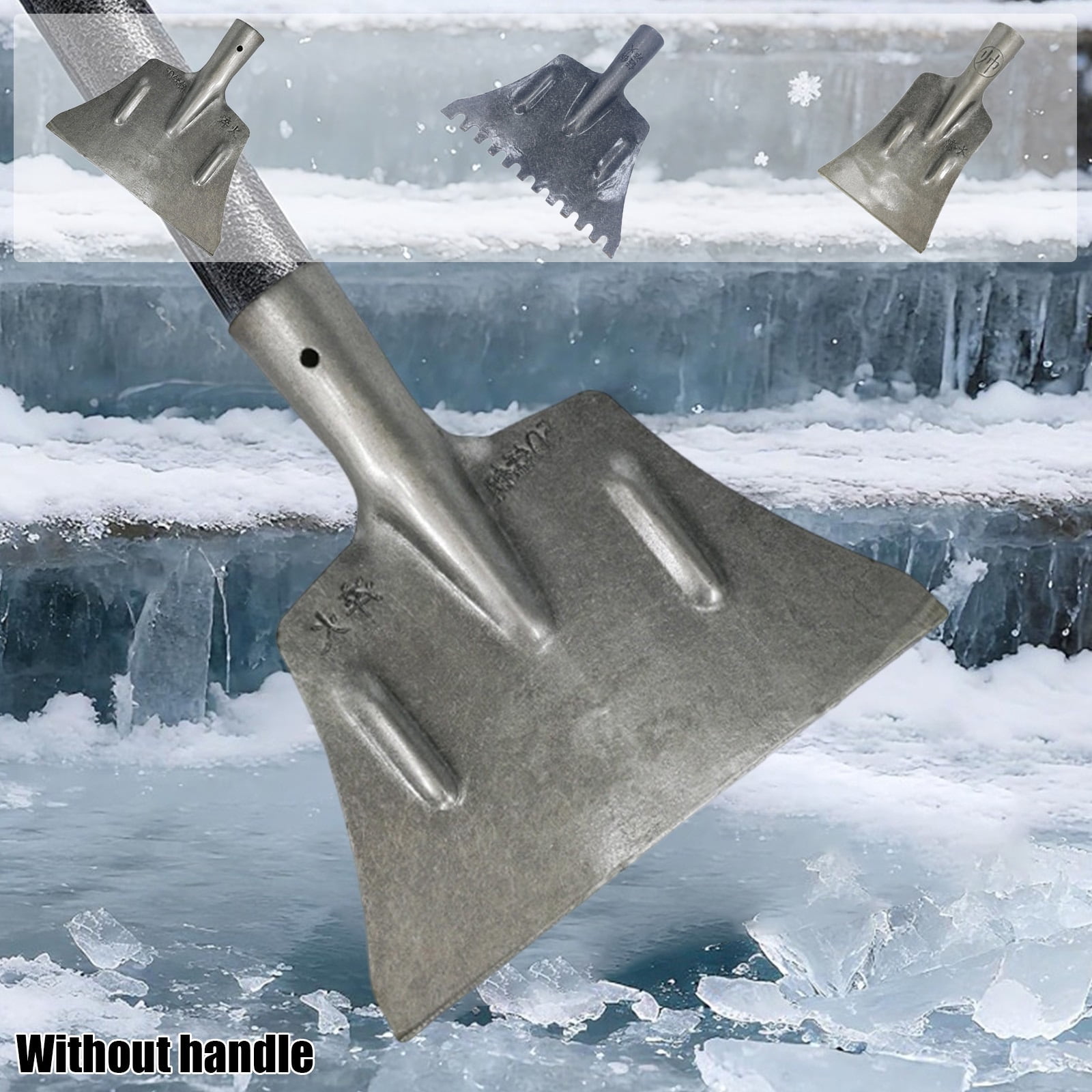 Outdoor Snow Spade Head, Replacement, Easy to Install, Multifunctional ...