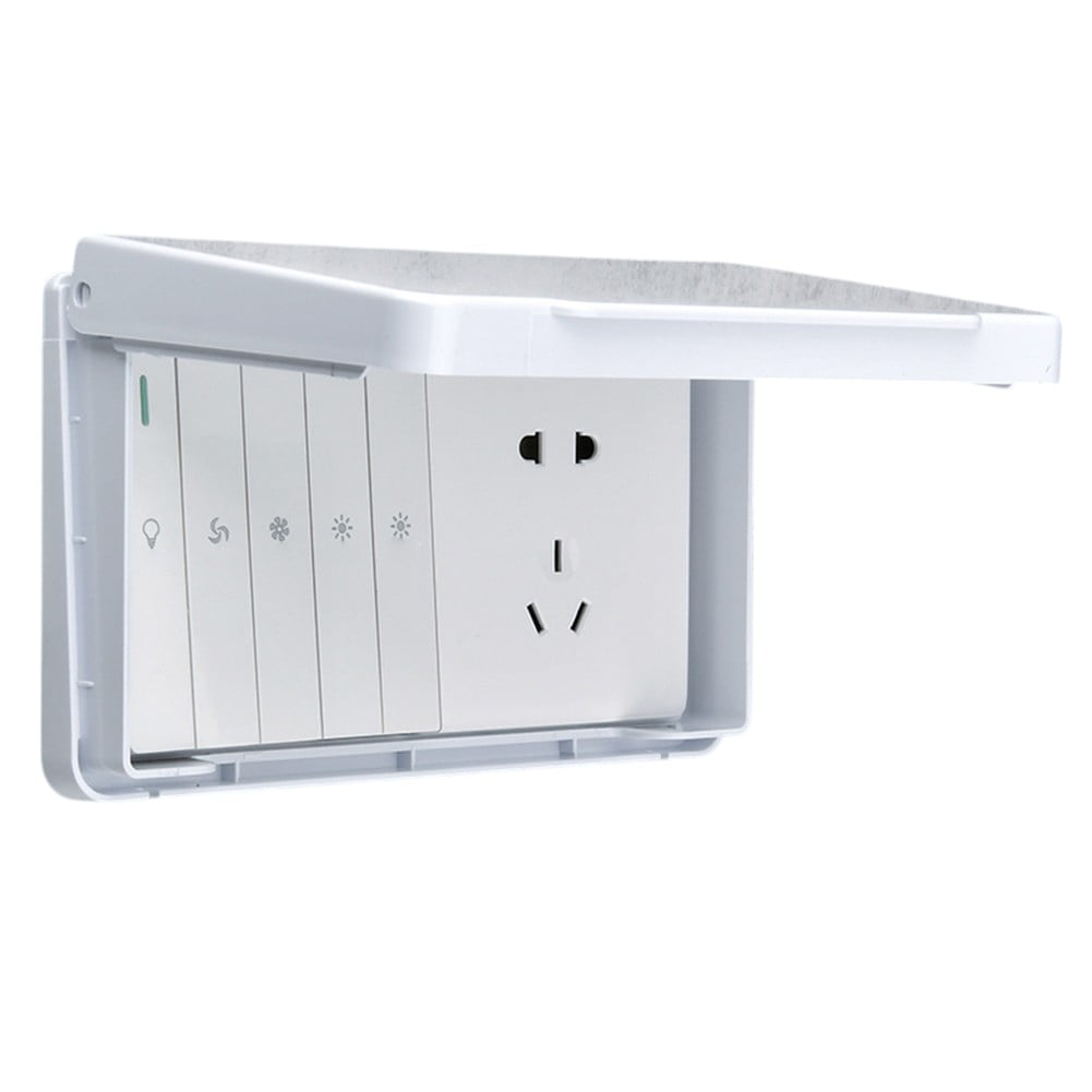 Outdoor Socket Waterproof Socket Wall Power Socket IP66 2group Switch ...