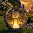 Outdoor Solar Angel Garden Stakes Lights - Praying Guardian Angel ...
