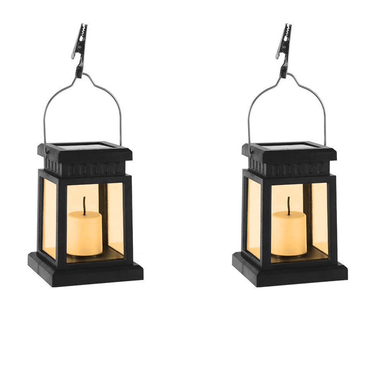 Outdoor Solar Candle Light Waterproof and Rustic Design Perfect for ...