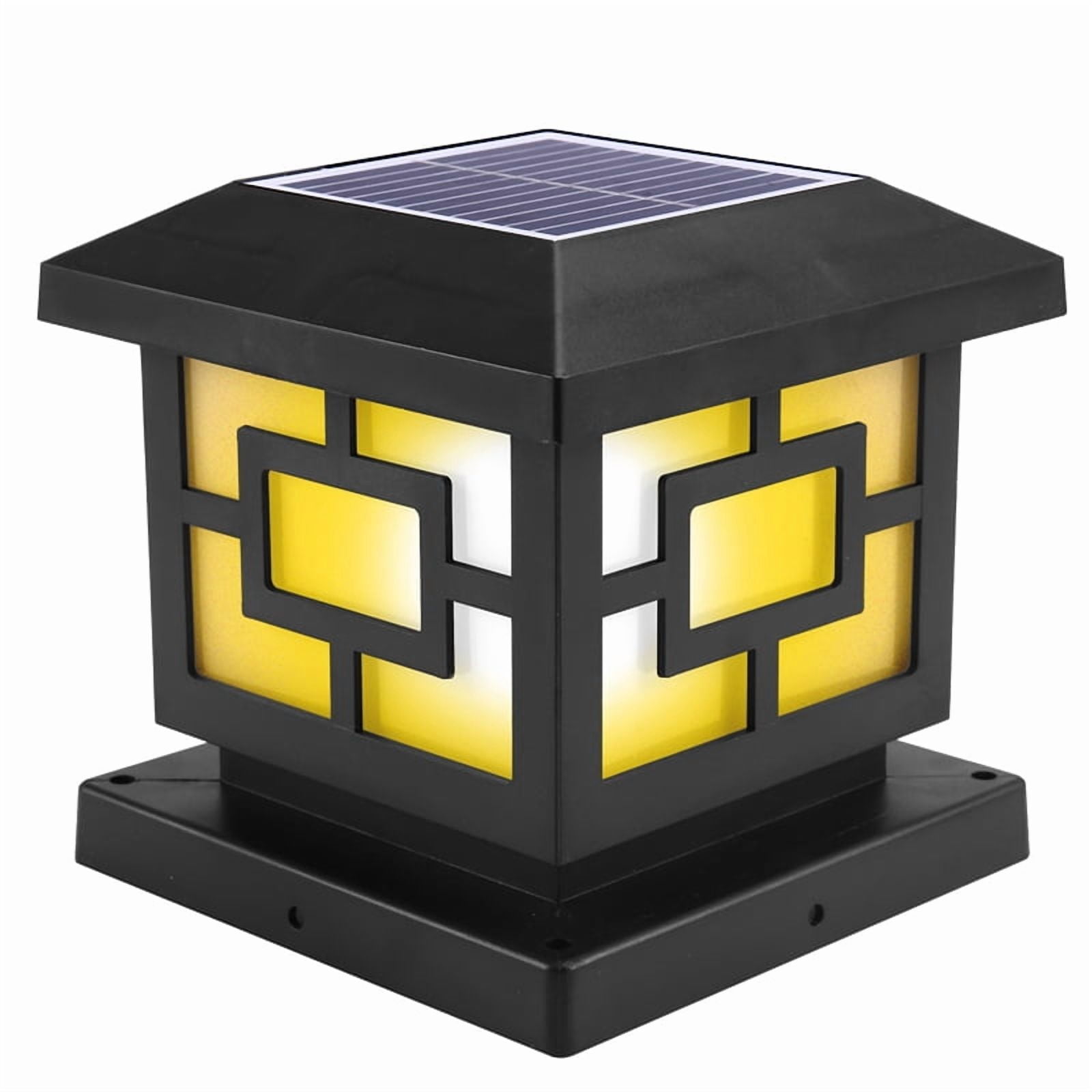 Outdoor Solar Column Lights Wall Lights Garden Column Lights Garden ...