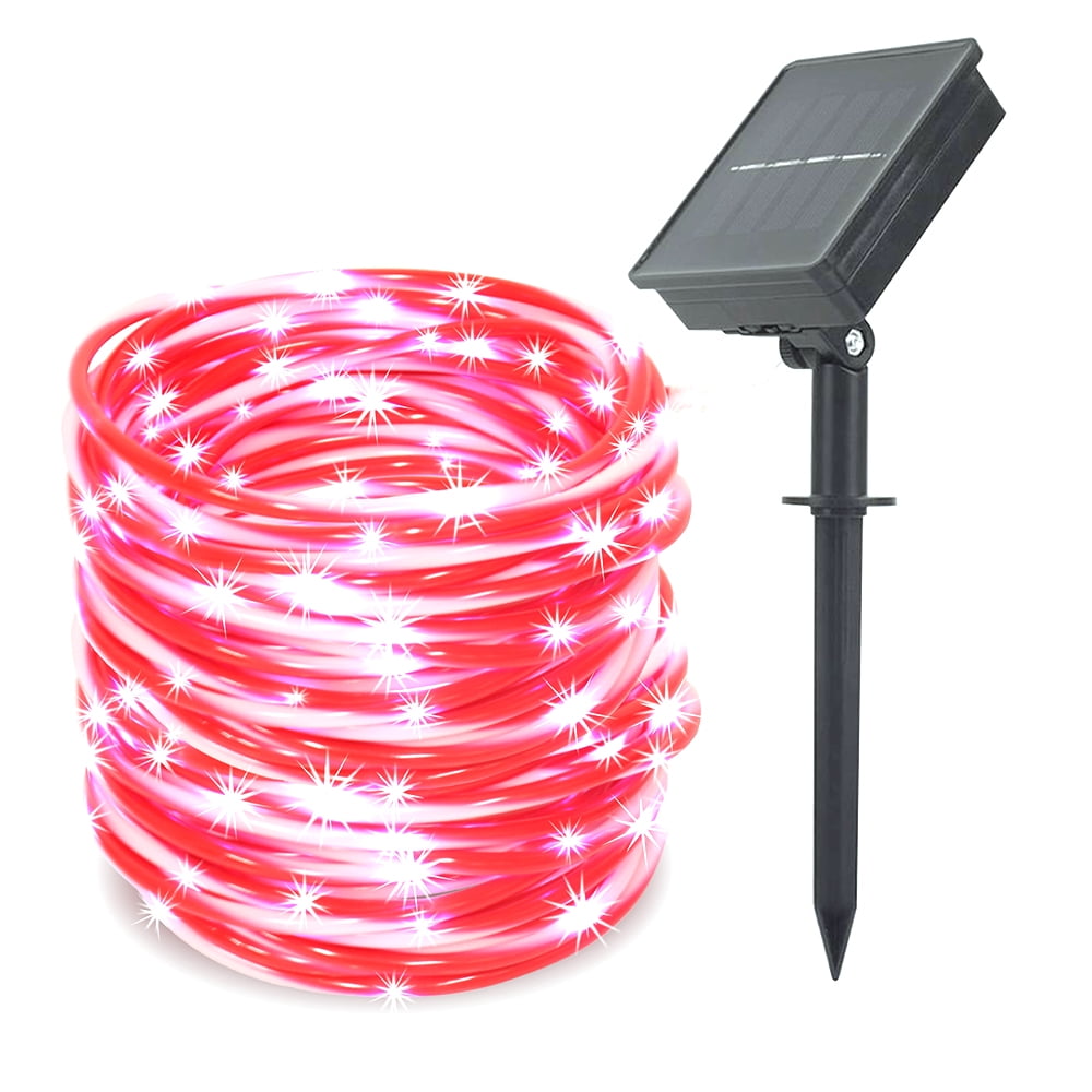 Outdoor Solar Fairy Lights,Waterproof Silver Copper Wire Twinkle Lights ...