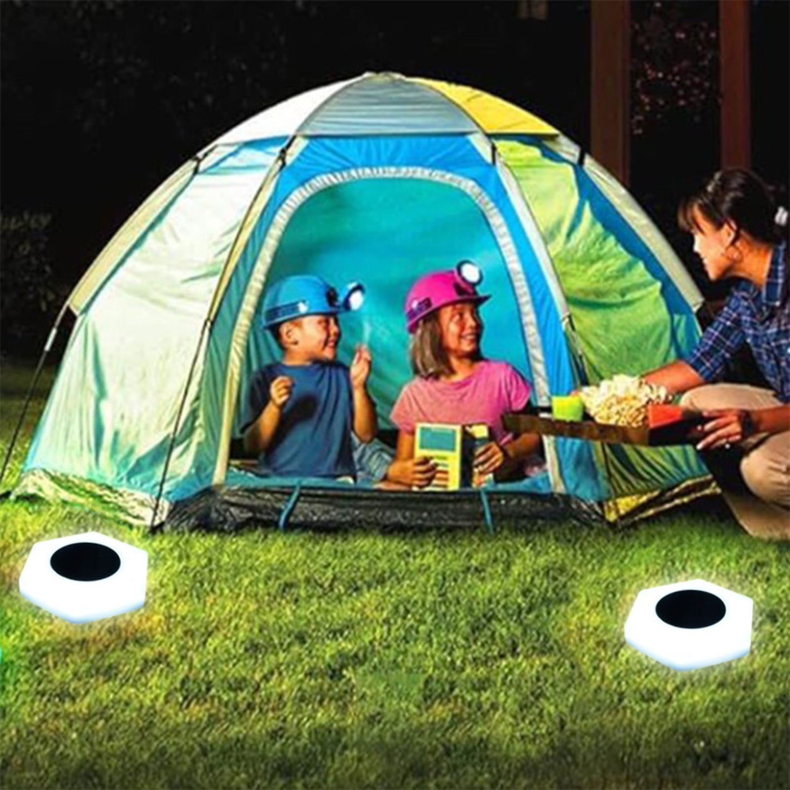 Outdoor Solar Garden Light | Hexagonal Design | Rainproof ...