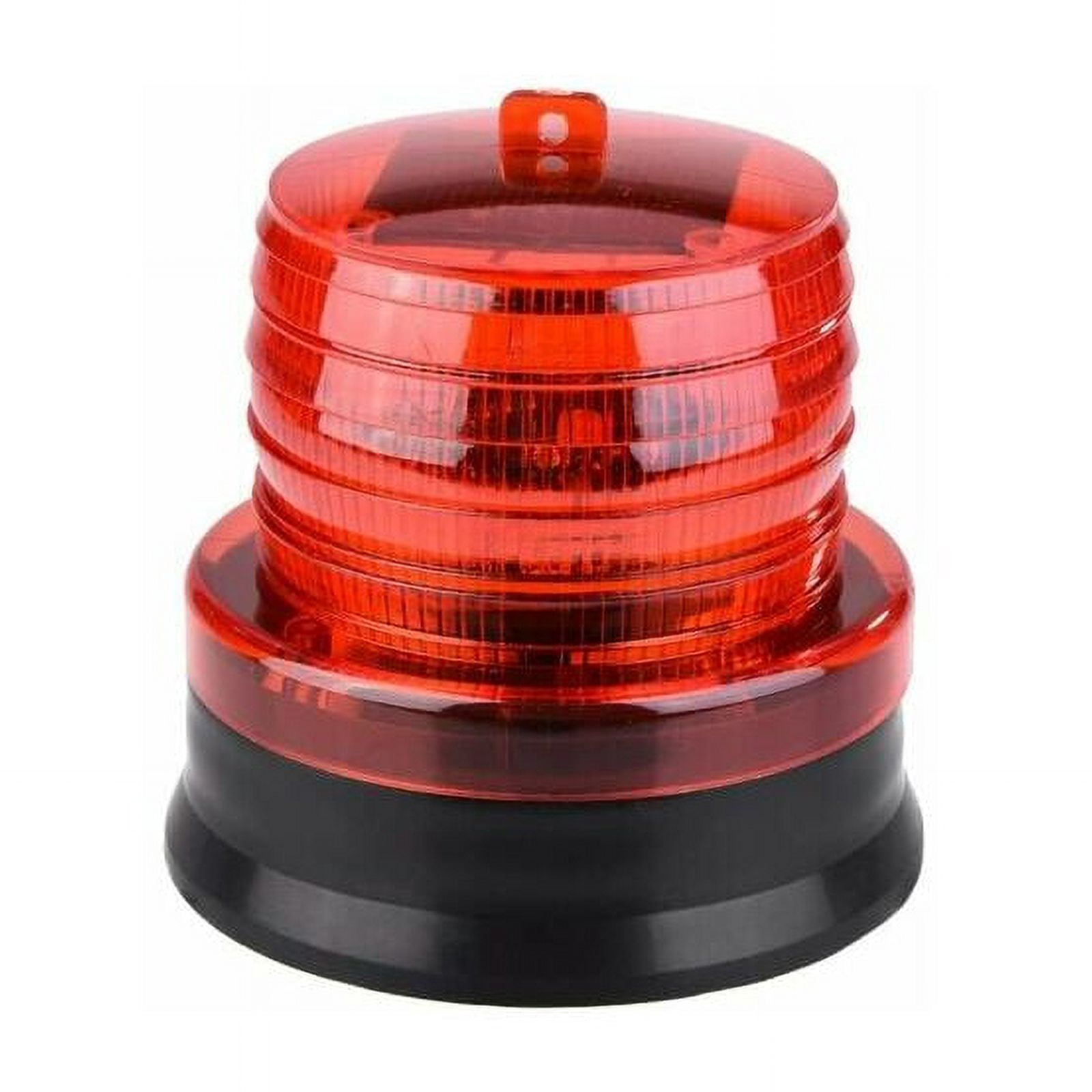 Outdoor Solar LED Waterproof Traffic Warning Light (Red) 1 Piece ...