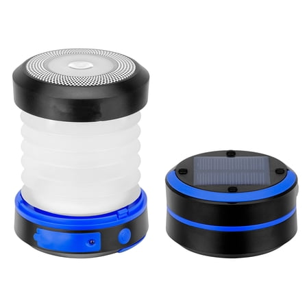 BN-LINK Portable LED Solar Camping Lantern, USB Rechargeable ...